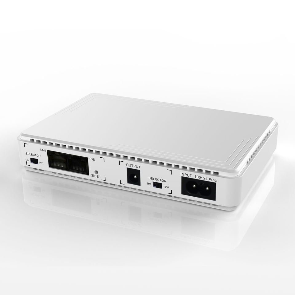 Reliable 21W DC UPS, Multi-Voltage 5-24V, Single-Port Portable Backup ...
