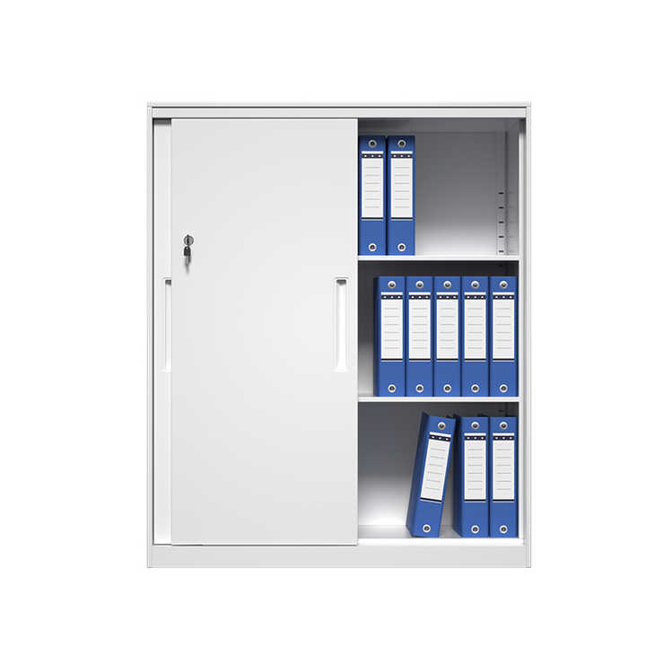 High Quality Sliding Door Office Metal 2 Door Filing Cabinet Short ...