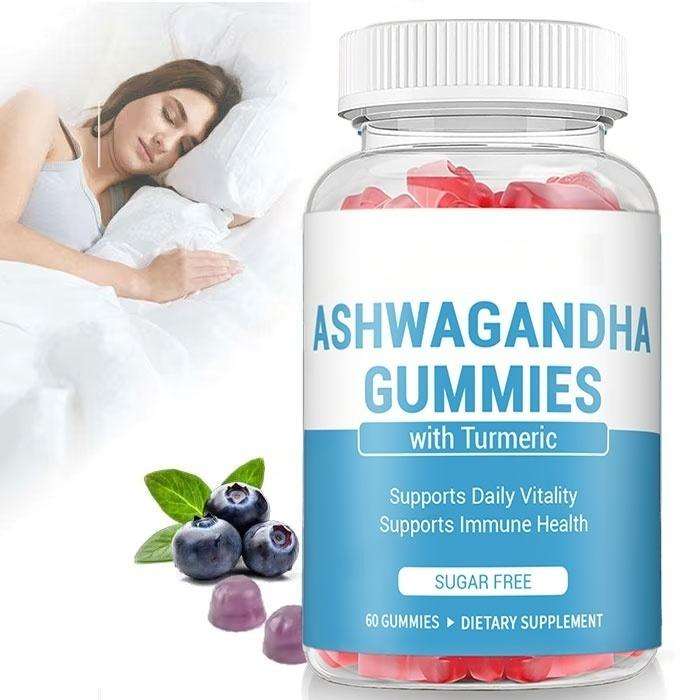 Organic Ashwagandha Extract Ksm-66 Vegan Ashwagandha Gummies Ashwaganda ...