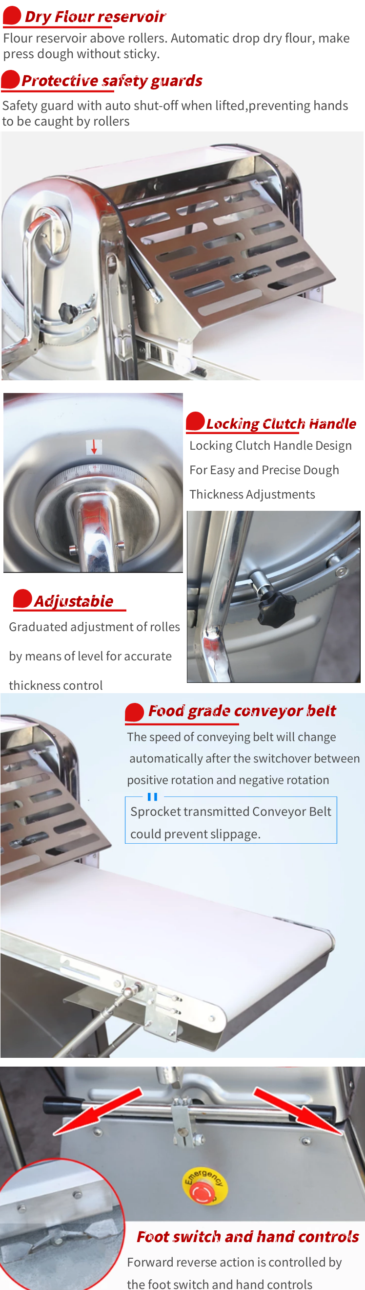 Puff Machine - Puff Pastry Machine - Automatic Stainless Steel