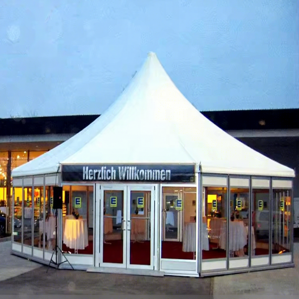 15m Decagon Circus Tent - Durable & Spacious Event Shelter