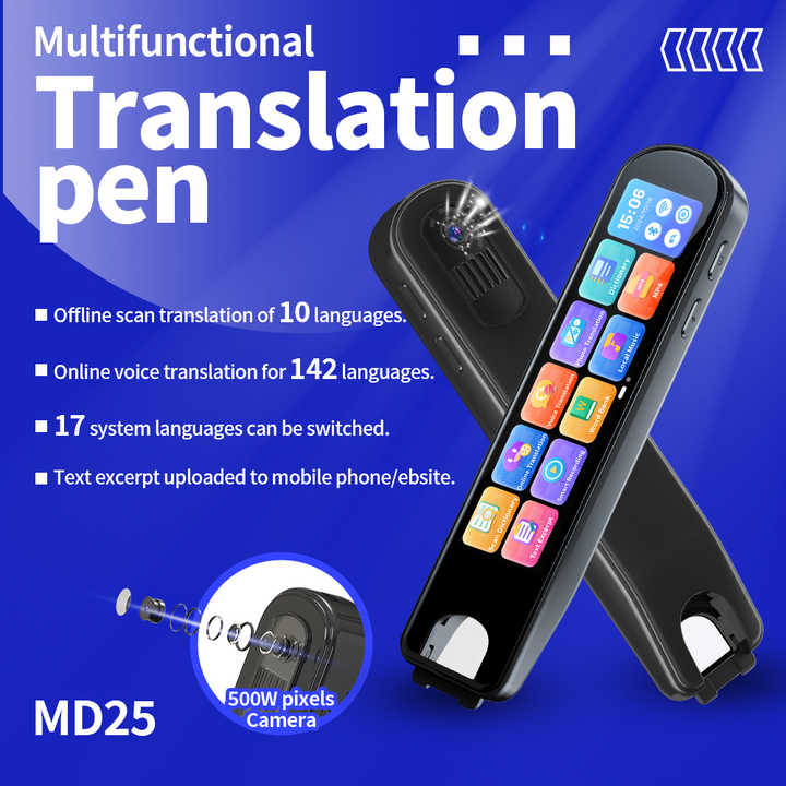 2025 New-Language Scan Translation Pen Device Voice Translator