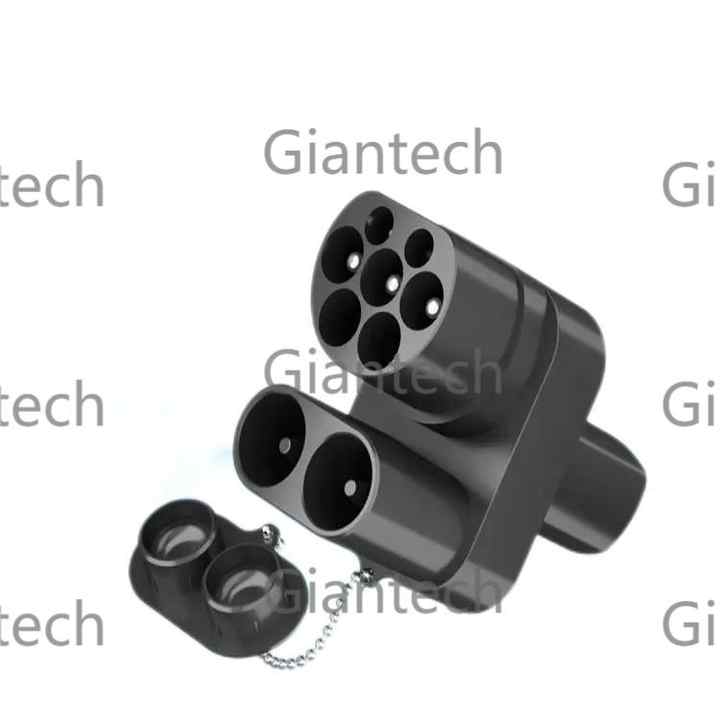 IP54 CCS2 to NACS Adapter Electric Vehicle EV Connectors Adapter 250A ...