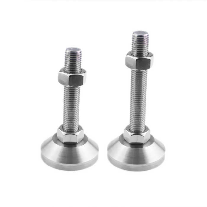 Stainless steel SUS304 A2 Fixed bolt leveling foot M6 M8 M10 M14 M12 ...