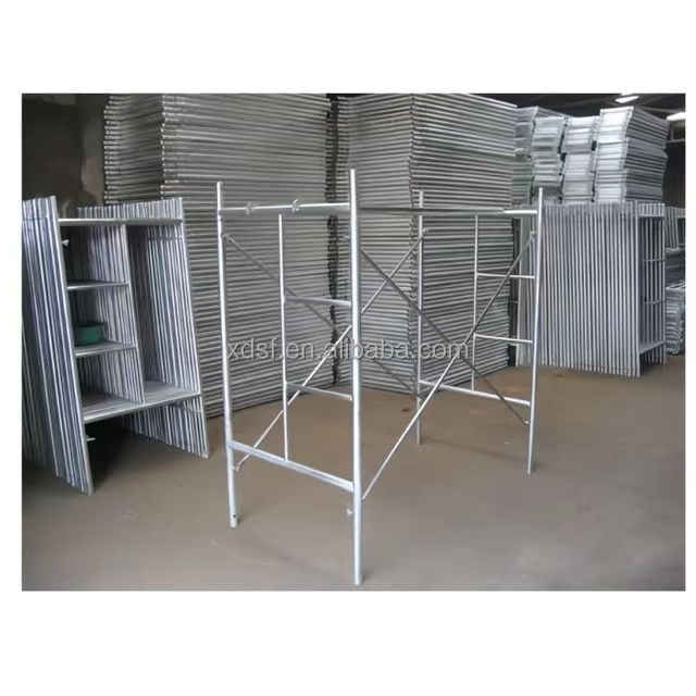 Portable Galvanized Mobile Folding Scaffolding System Construction Work ...