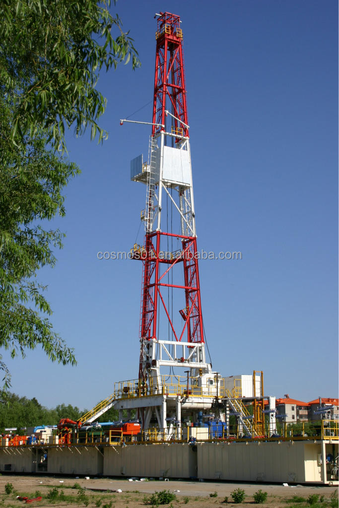 Oil Drilling Rig Equipment ZJ50DBS Oil Drilling Rig and Spare Parts DBS ...
