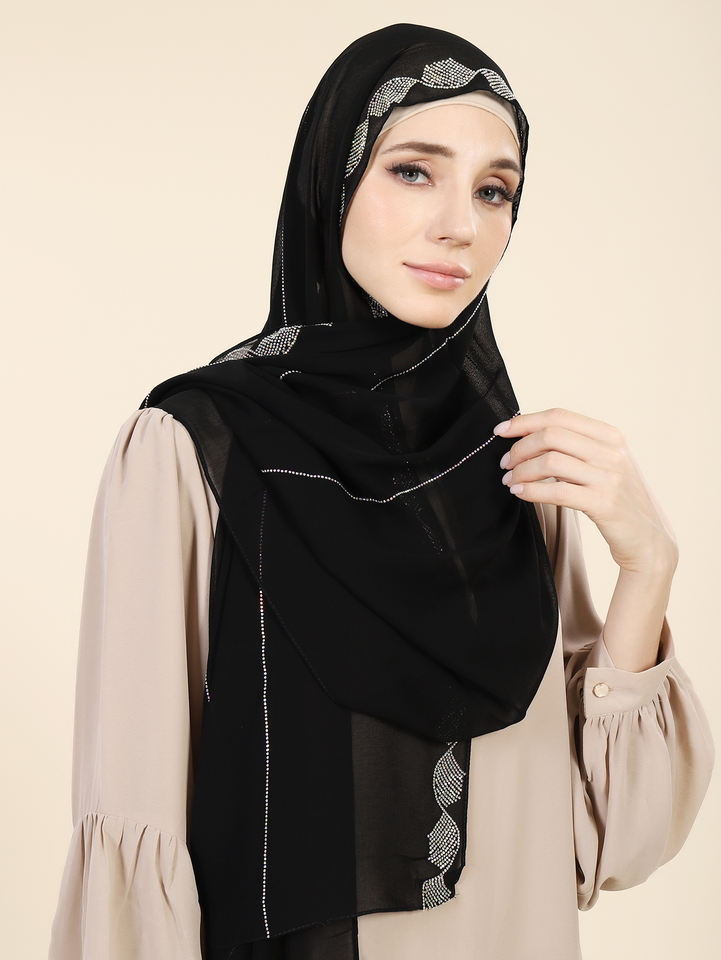 SWAN 2026 Customized Simple Malay Ethnic Solid Color Rhinestones ...