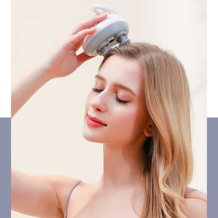 2025 Portable Electric Octopus Head Massager Tool Scalp Scratcher with ...