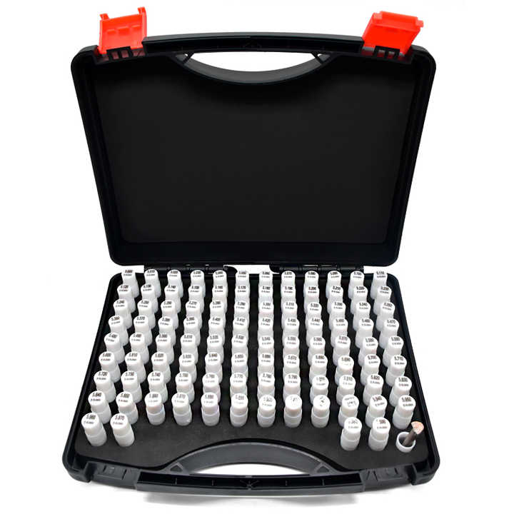 High Precision Pin Gauge Set - 101pcs Steel Tools