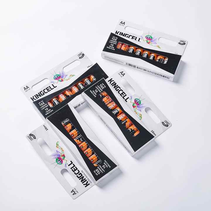 AA Super Alkaline Battery in Pack LR6 10Pcs Per Card 1.5 Voltage Aa ...