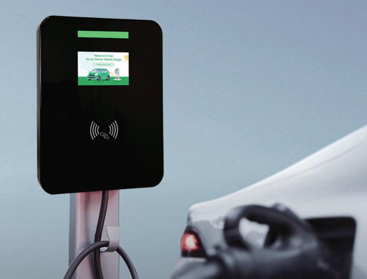 Commercial EV Charging Station OCPP Dynamic Load Balancing 7KW 11KW ...