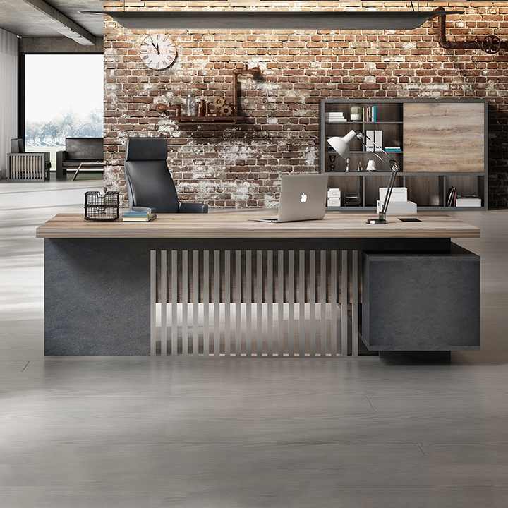 MDF L Shaped Boss Table - Stylish & Durable Office Desk