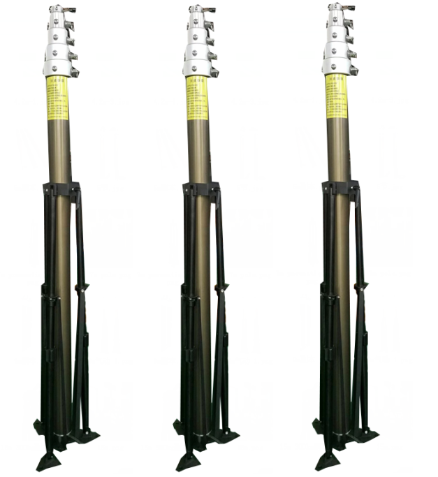 4m Camera Mast - Lightweight and Self Locking Telescopic Pole