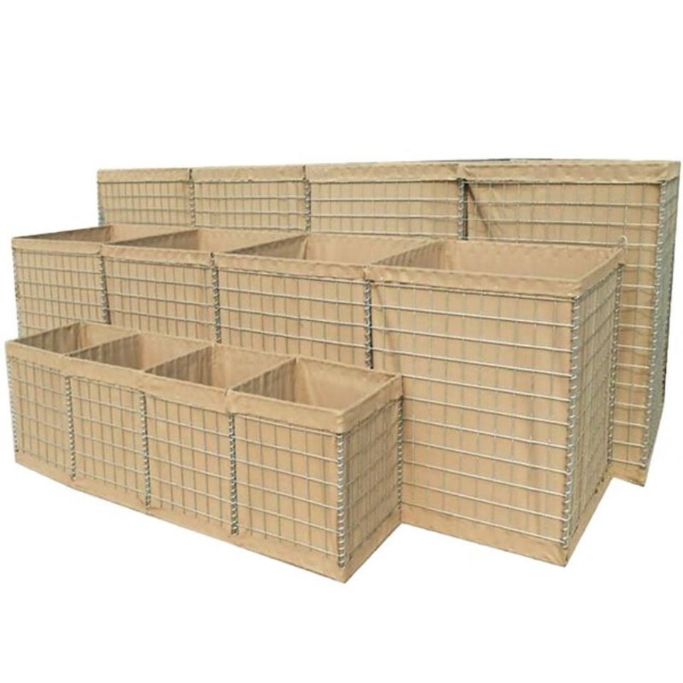 Heavy Duty Galvanized Defensive Bags Sand Bastion Wall Welded Gabion ...