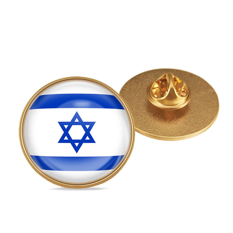 Stock Israel Enamel Lapel Pins Jewish Metal Phone Stickers Country ...