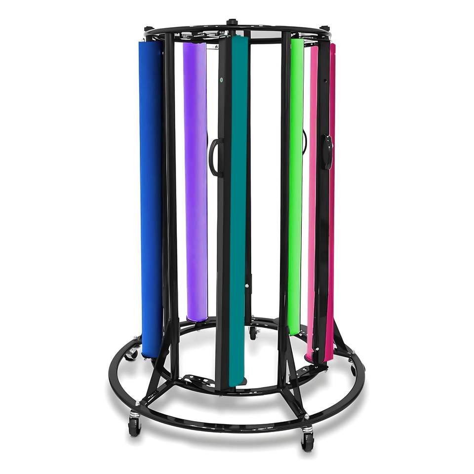 JH-Mech Custom Paper Roll Holder for Crafting Horizontal Holds up to 5 ...