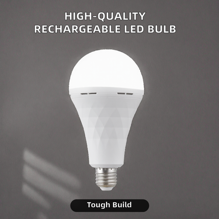 High Quality Rechargeable E27 LED Light Bulb Intelligent Emergency 7W ...