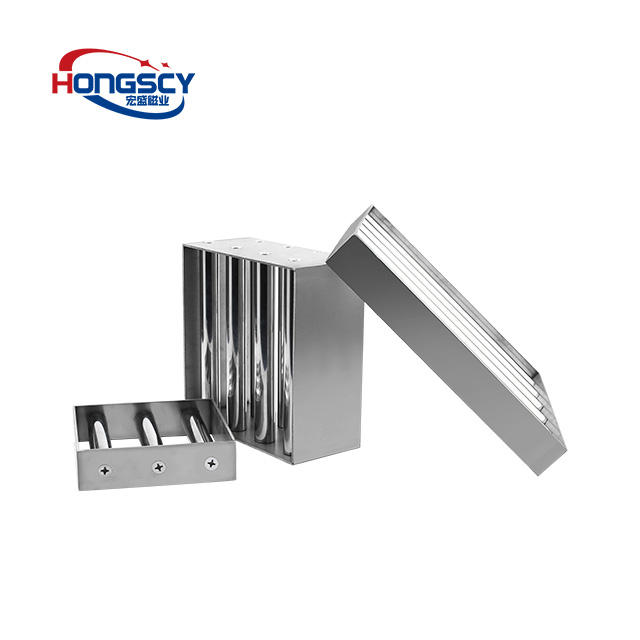 Square Hopper Magnets Magnetic Grates for Injection Machine Magnetic ...
