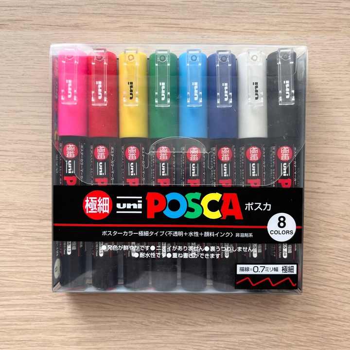 Uni Posca Paint Marker Pens - Versatile and Durable