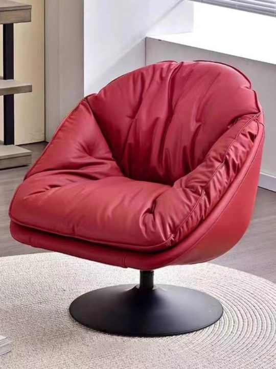 Modern Luxury Rotating Single Sofa Chair Lounge Chair Lazy Recliner ...