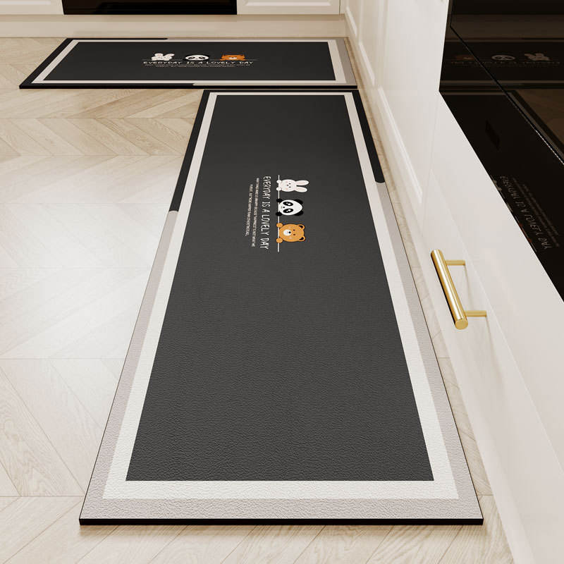 Anti-fatigue Kitchen Floor Mat - Customized Geometric Pattern
