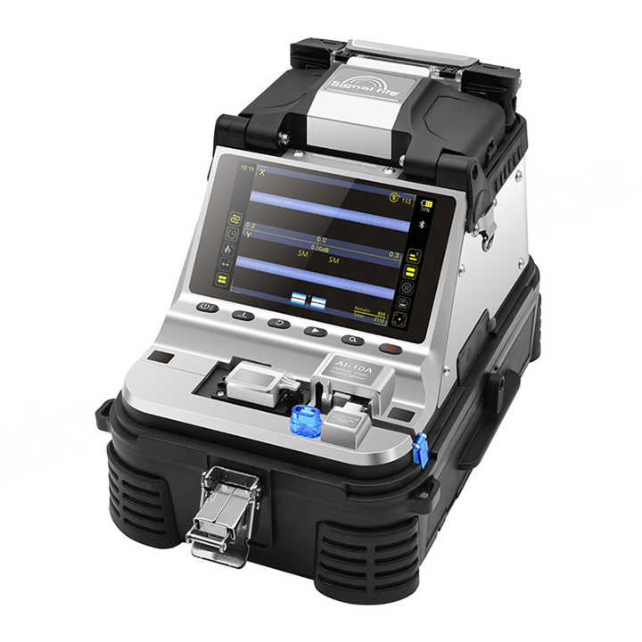 AI-20 Auto Fiber Fusion Splicer with Six Motors High Accuracy Fast ...