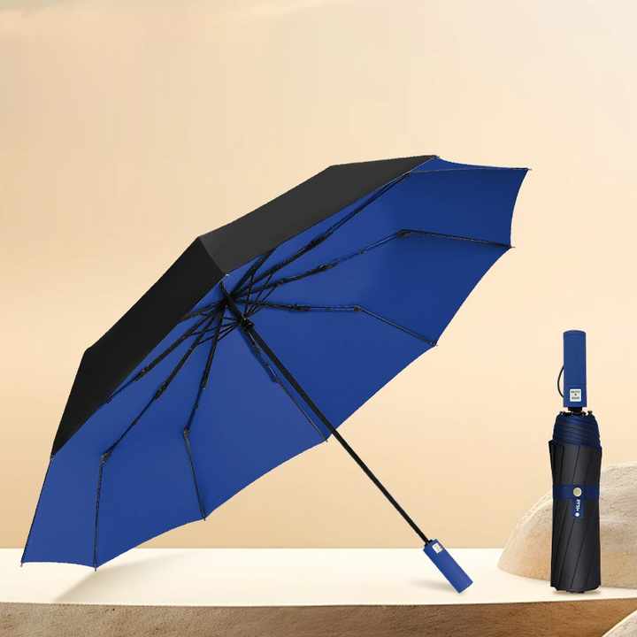 27-inch Extra Large Canopy Umbrella with Black Coated UPF 50+ Sun ...