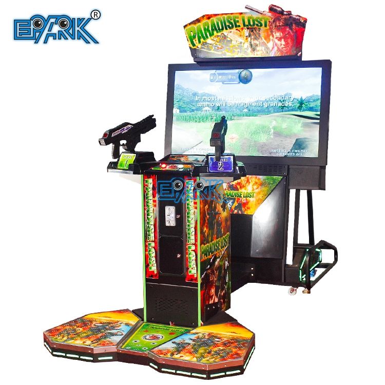Shooting Machine Video Game Arcade – Coin Operated Shooting Game for ...