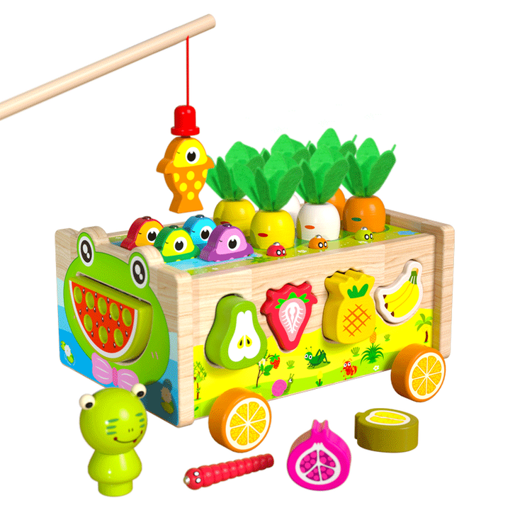 New Design Wooden Kids Memory Matching Game - Harvest Game