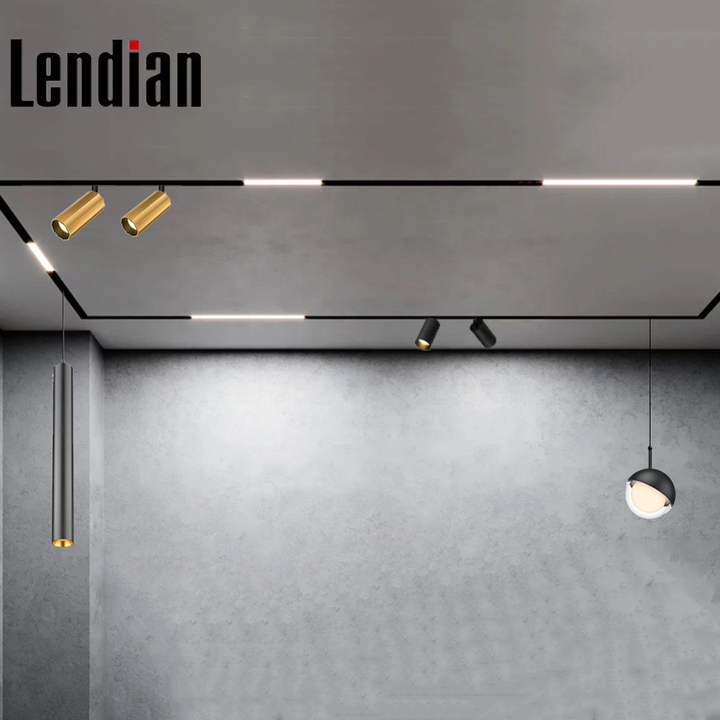 Office Magnetic Channel Light - Wide Beam RGB Track Light