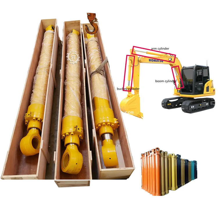 Arm Boom Bucket Stick Mini Excavator Hydraulic Cylinder