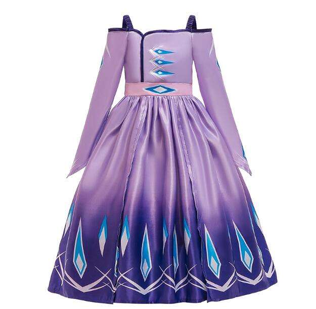 Fancy Cosplay Classic Princess Dress Elsa Anna Ice Queen Cosplay Costume
