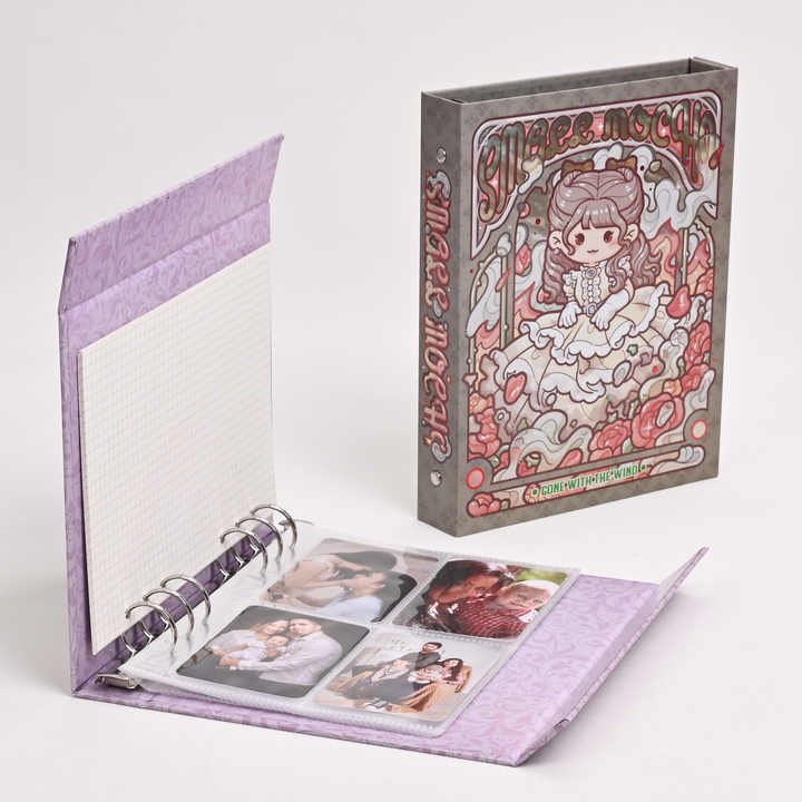 Custom Printed PVC Cover Photo Album Binders Flexible Plastic ...