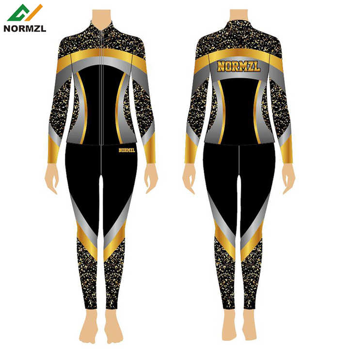 Custom Sublimated Tracksuit for Cheerleading Practice