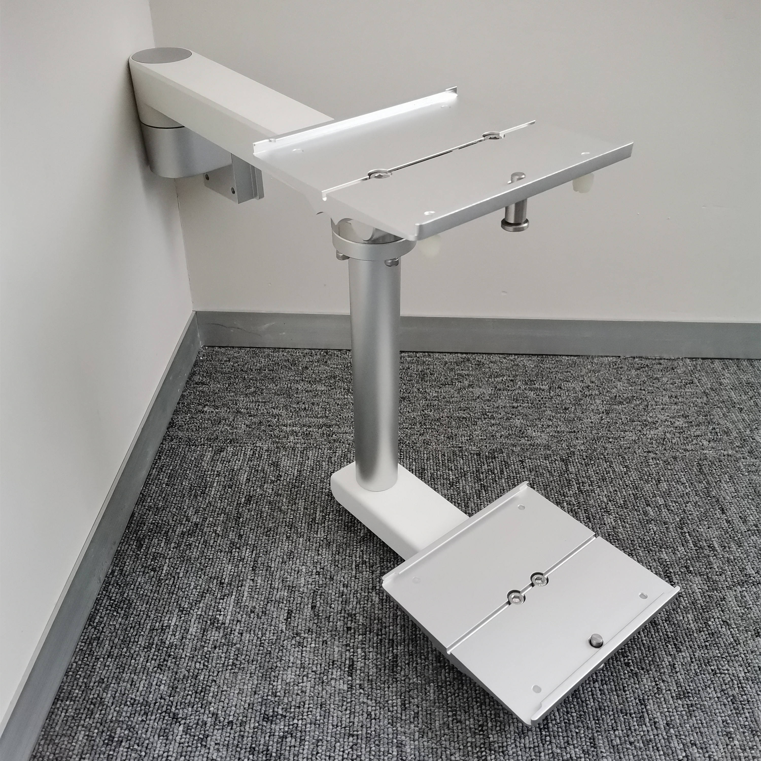 Ventilator Support Arm - Draeger Machine - 3 Limbs, SS304