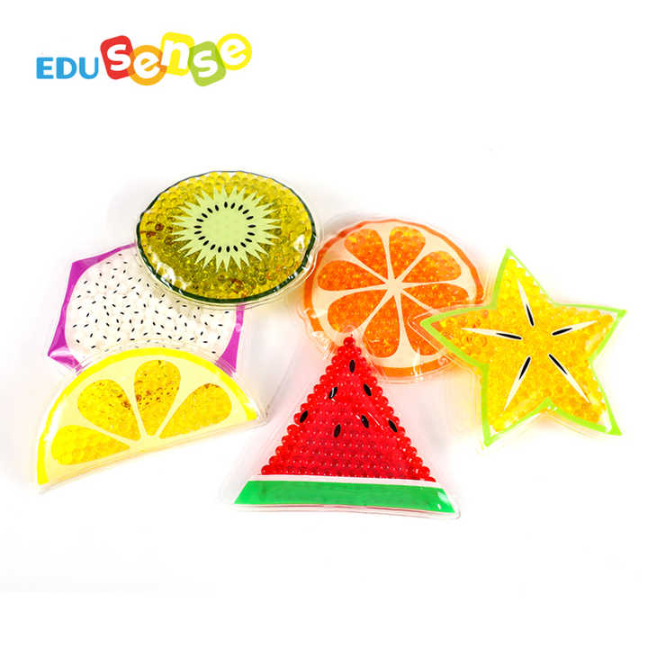 Edusense Autism Sensory Preschool PVC Fruit Liquid Gel Shape Equipment ...