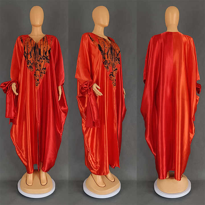 8945 African Muslim Ayaba Ethnic Style Loose Fitting Robe With ...