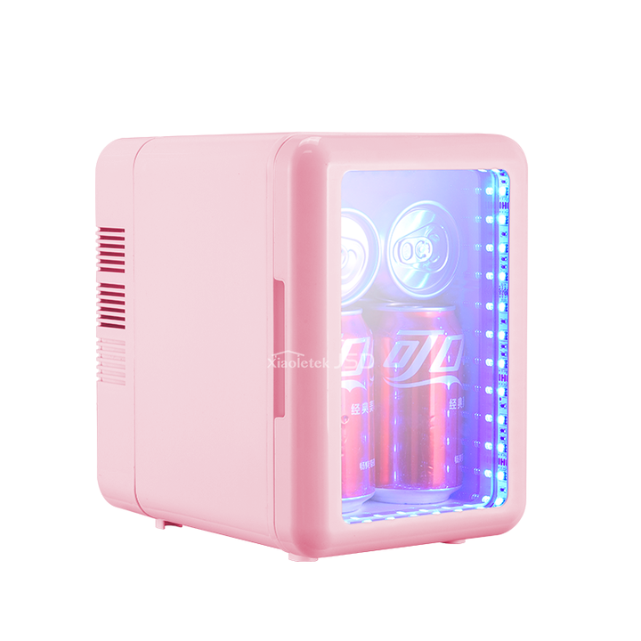 Household Pink or Customizable Color Mini Fridges Car Bedroom Use 4L ...