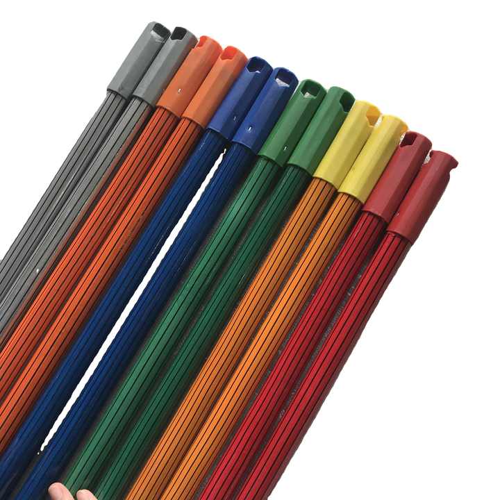 Less Than 1 Dollar Items Black Line Design Wooden Broom Handle Colored ...