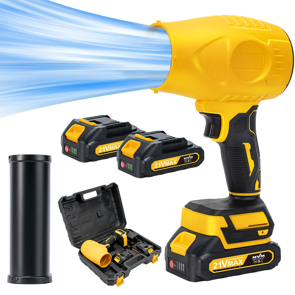Leaf Blower Cordless Turbo Jet Blower Handheld Blower for Patio Leaves ...
