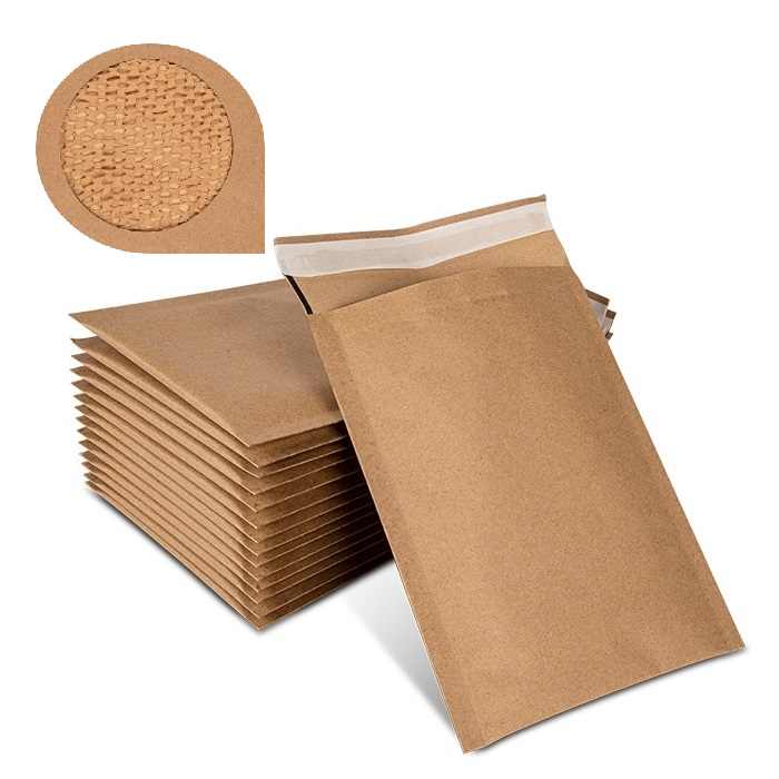 Eco-Friendly Biodegradable Kraft Paper Mailer Honeycomb Padded Heavy ...