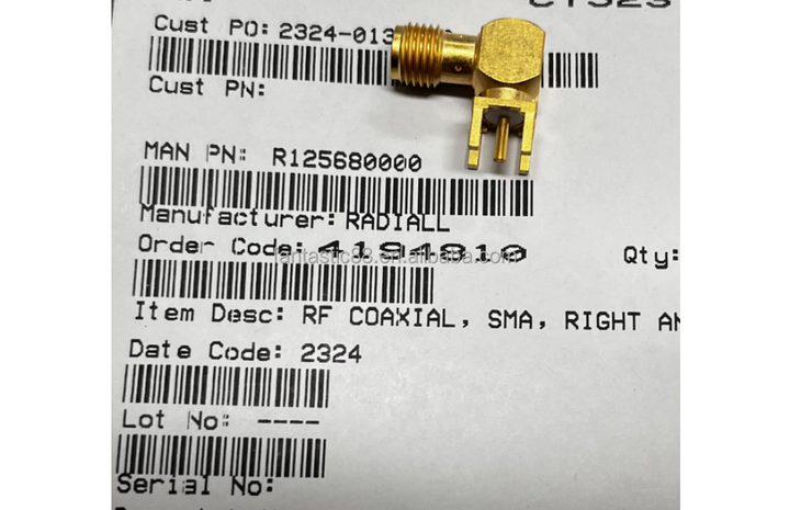 R282589102 RADIALL Connectors Cable assembly switch NEW STOCK Original ...