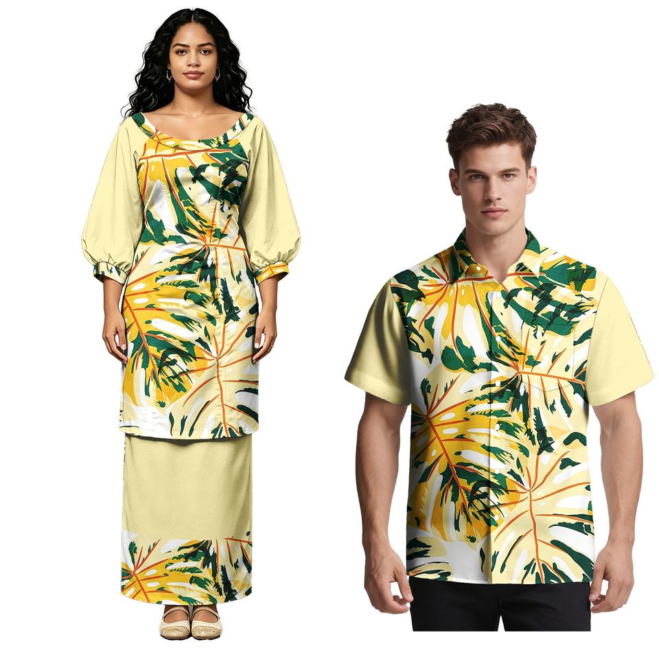 New Arrivals Custom Sweet Lovers Clothing Samoan Men Shirts Hawaii ...