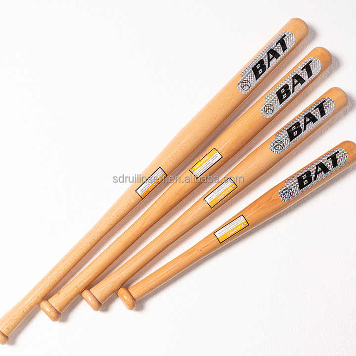 64cm/25inch Wood Baseball Bat Wooden Stick Outdoor Sport Exercising ...