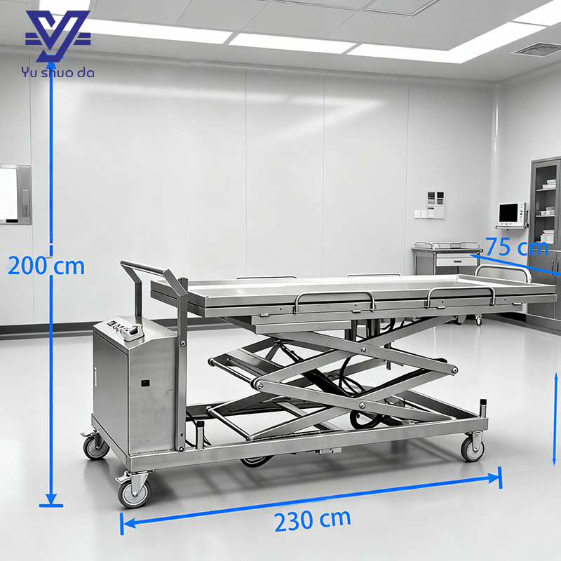 Funeral Equipment Casket Stretcher Mortuary Hydraulic Body Lift ...
