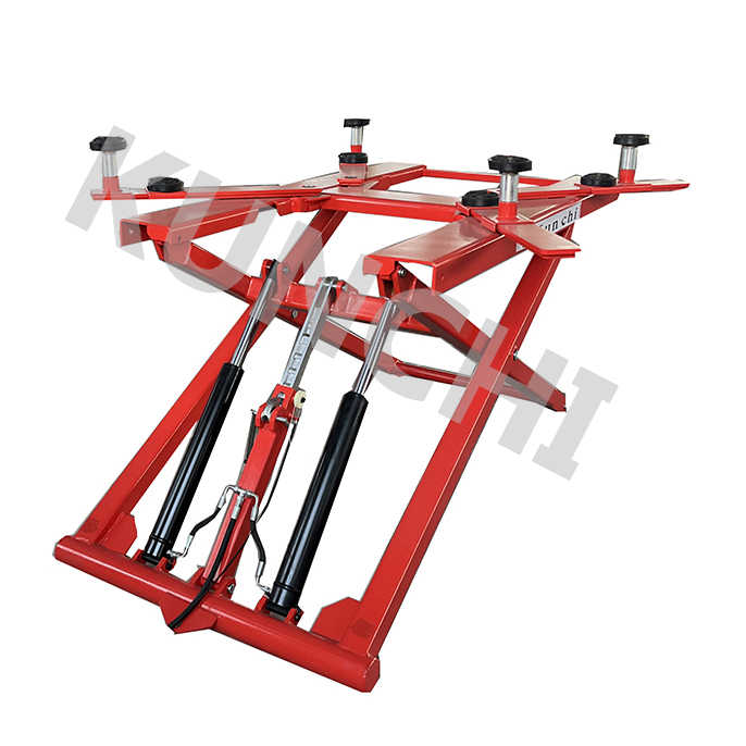 Low Profile Household Pneumatic Vehicle Maintenance Lift