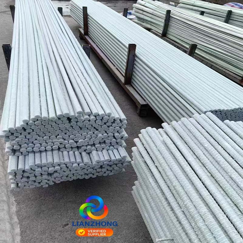 Lightweight Corrosion-Resistant FRP Rebar Custom Cutting Fiberglass ...