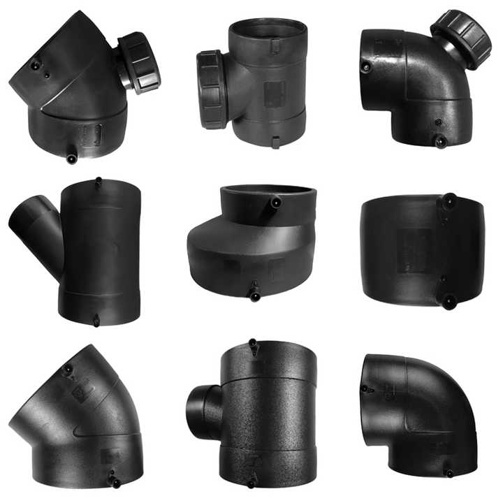 Factory Offer Low Pressure PE Siphon Drainage Fittings Electrofusion 90 ...