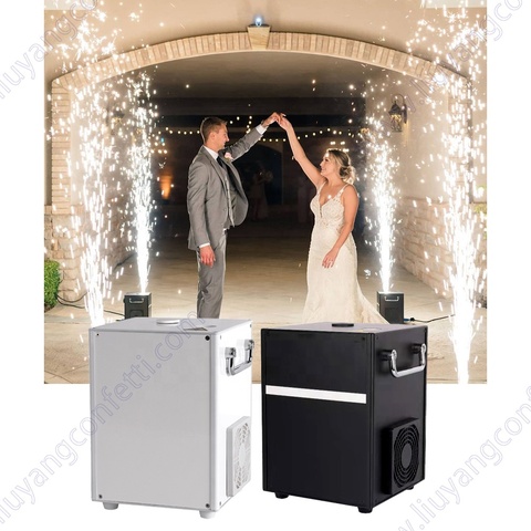 Remote DMX control waterfall spark fall cold flame Indoor firework ...