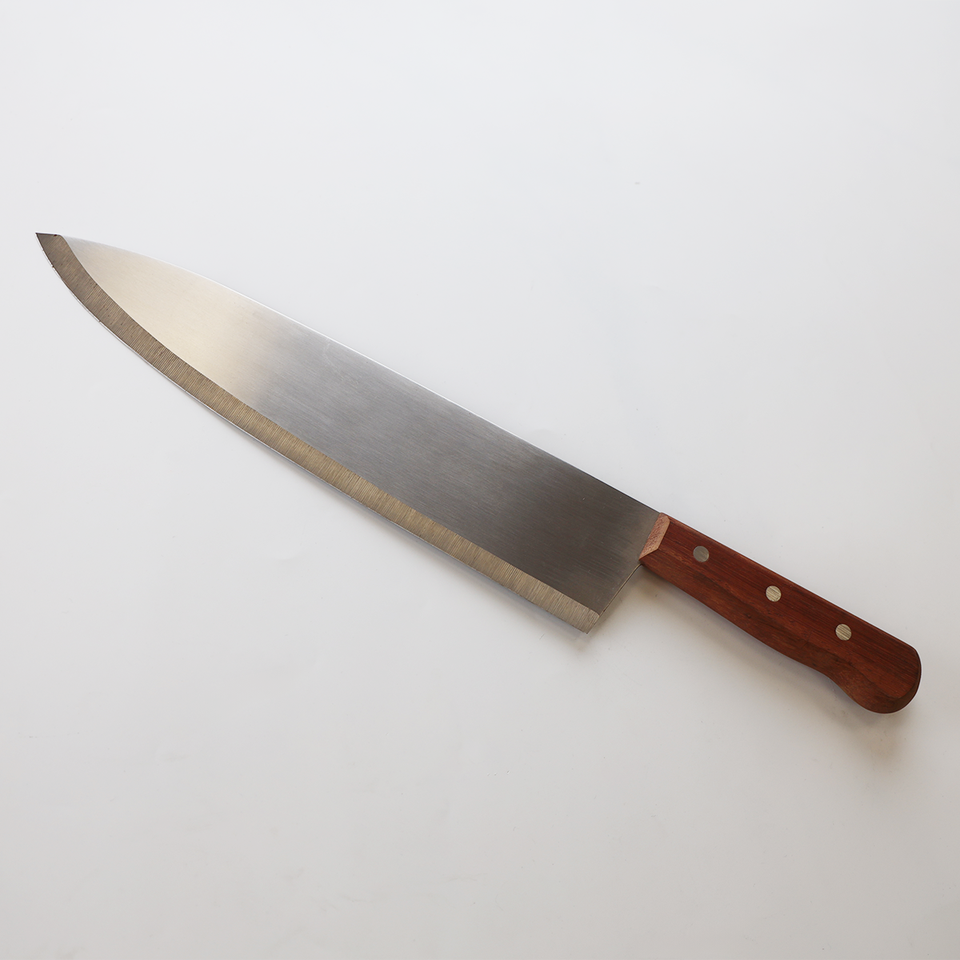 12 Inch Eco-Friendly Kitchen Chef Knife with Metal Stainless Steel ...